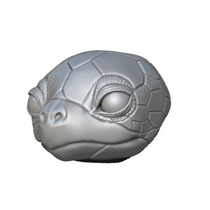 Sea Turtle Head for Art Dolls or Sculptures to Paint and Process ...