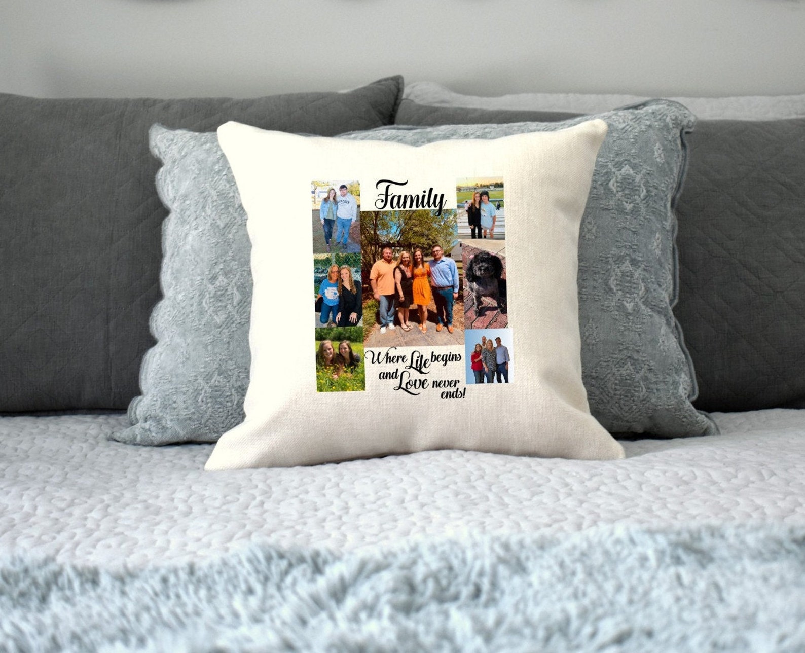 Personalized Photo Pillow - Etsy