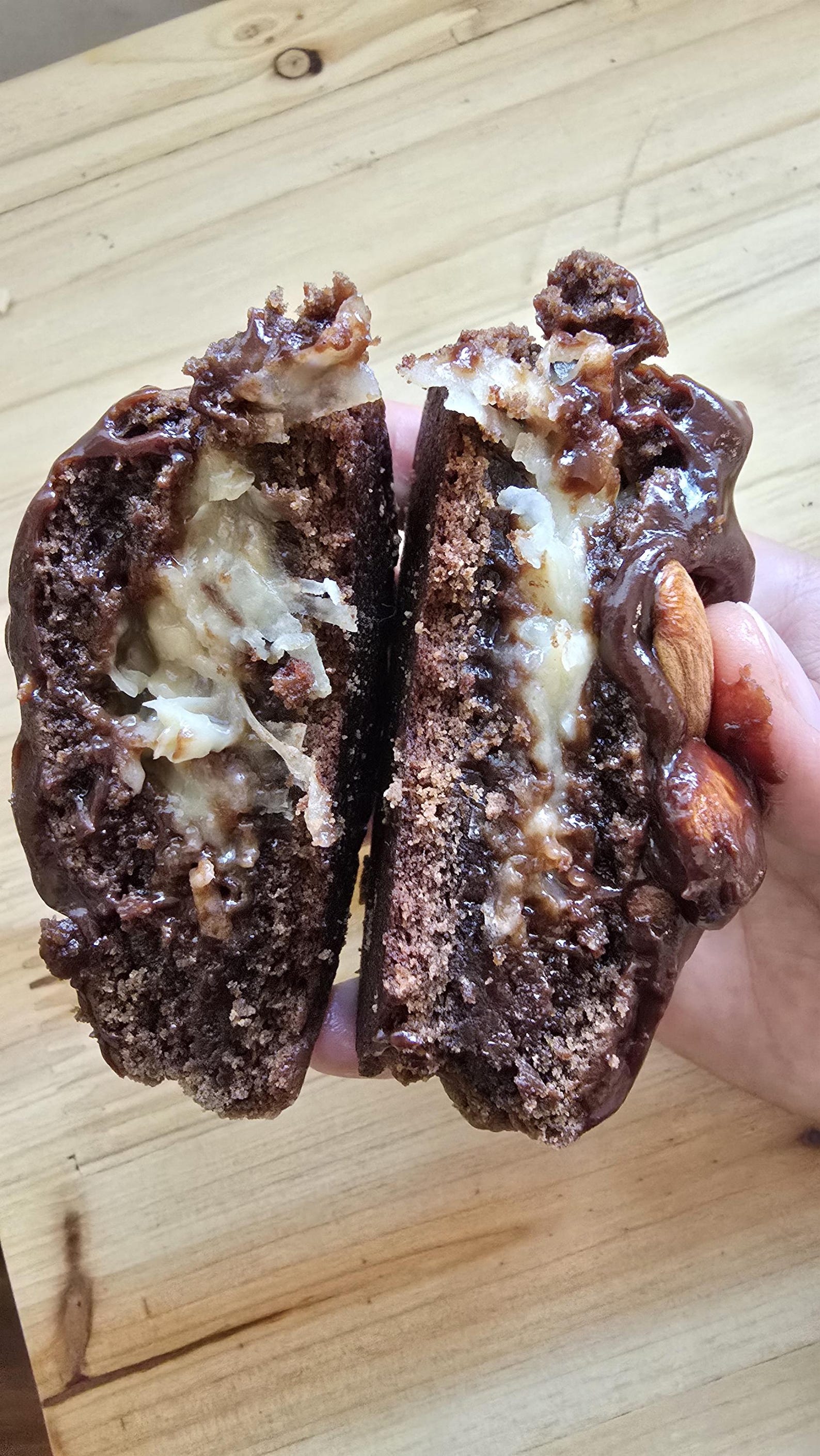Almond Joy Inspired Stuffed Cookies- Filled Cookies, Cottage Food ...
