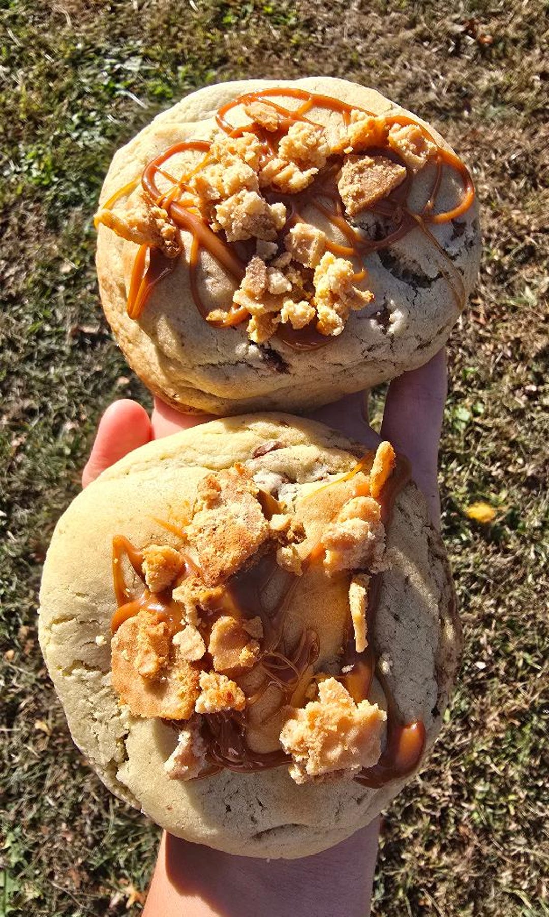 Waffle Cone Fudge Stuffed Cookie- Gourmet Cookies, Cottage Food ...