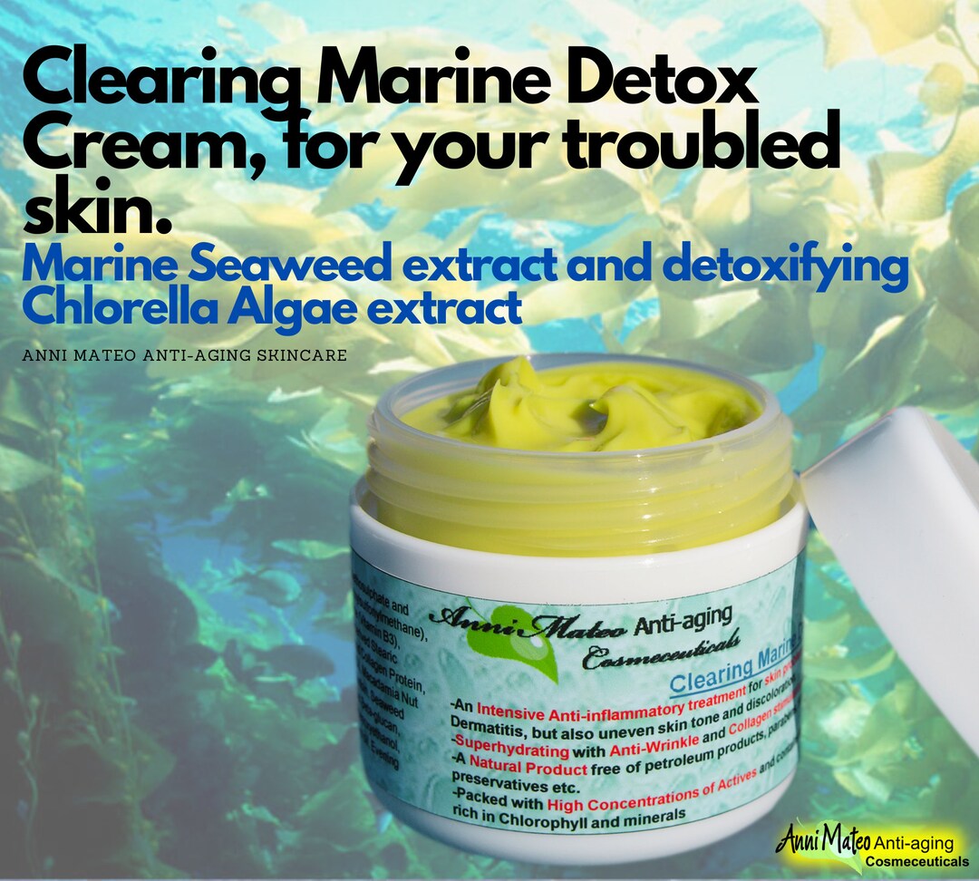 Skin-clearing Marine Detox Cream Spots and Skin Problems, Cruelty and ...