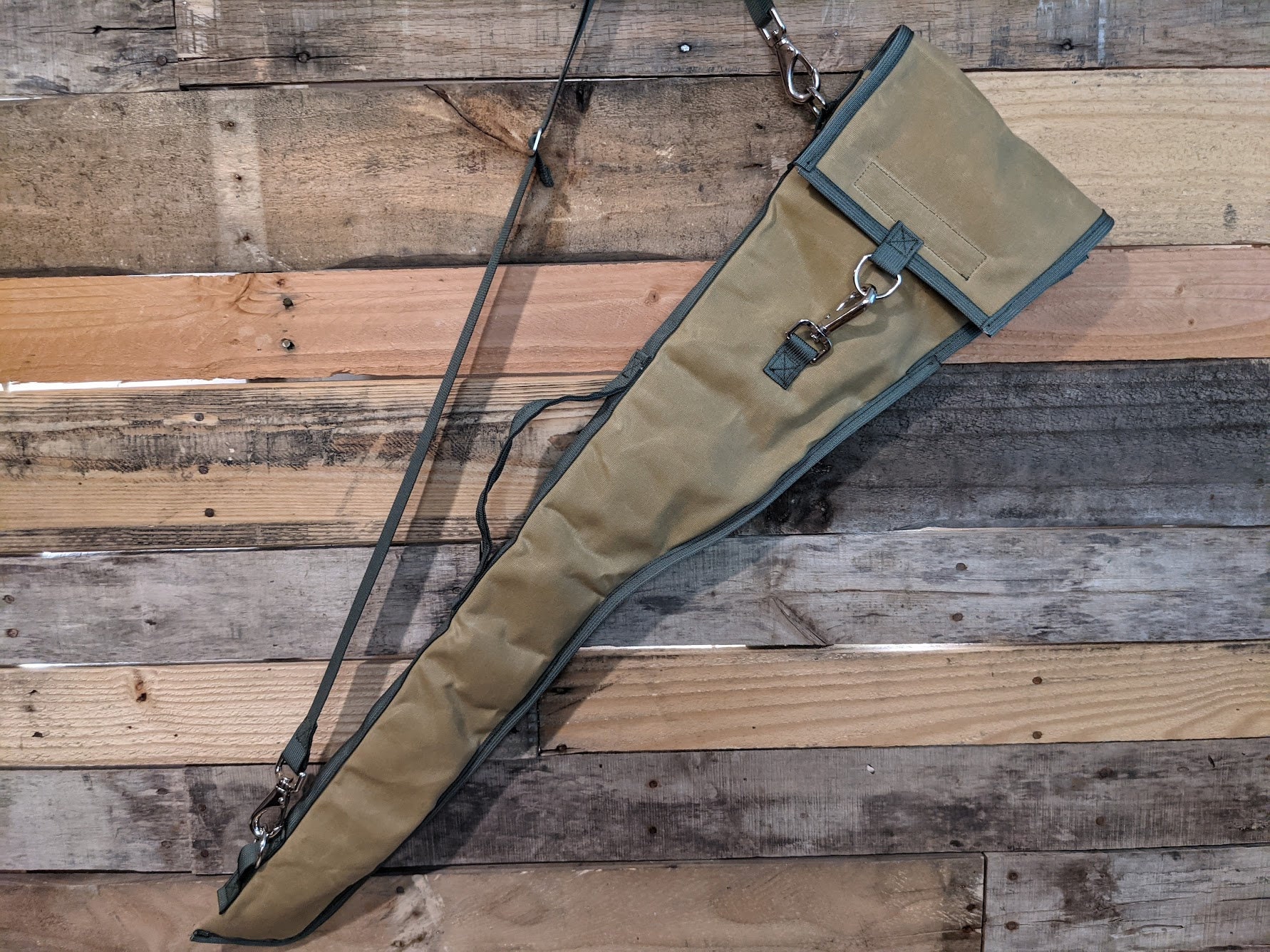 Custom Waxed Canvas Rifle Case - Etsy