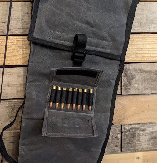 Custom Waxed Canvas Rifle Case - Etsy