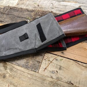 Custom Waxed Canvas Rifle Case - Etsy