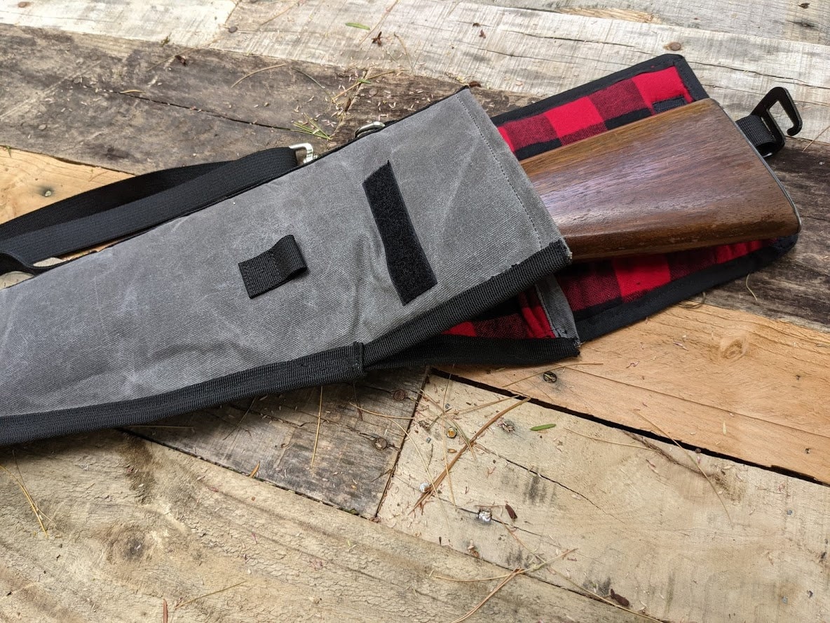 Custom Waxed Canvas Rifle Case - Etsy
