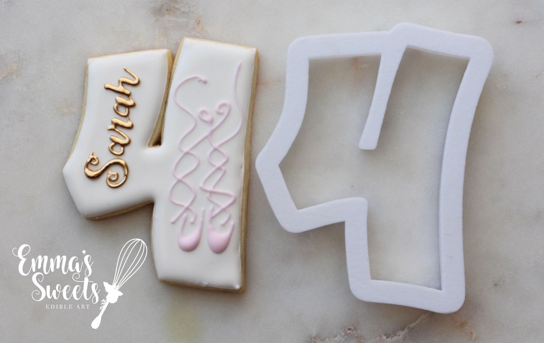 Chunky Number 4 Cookie Cutter - Etsy