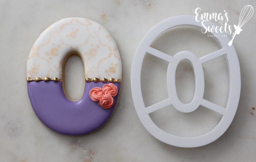 Chunky Number 0 Cookie Cutter - Etsy
