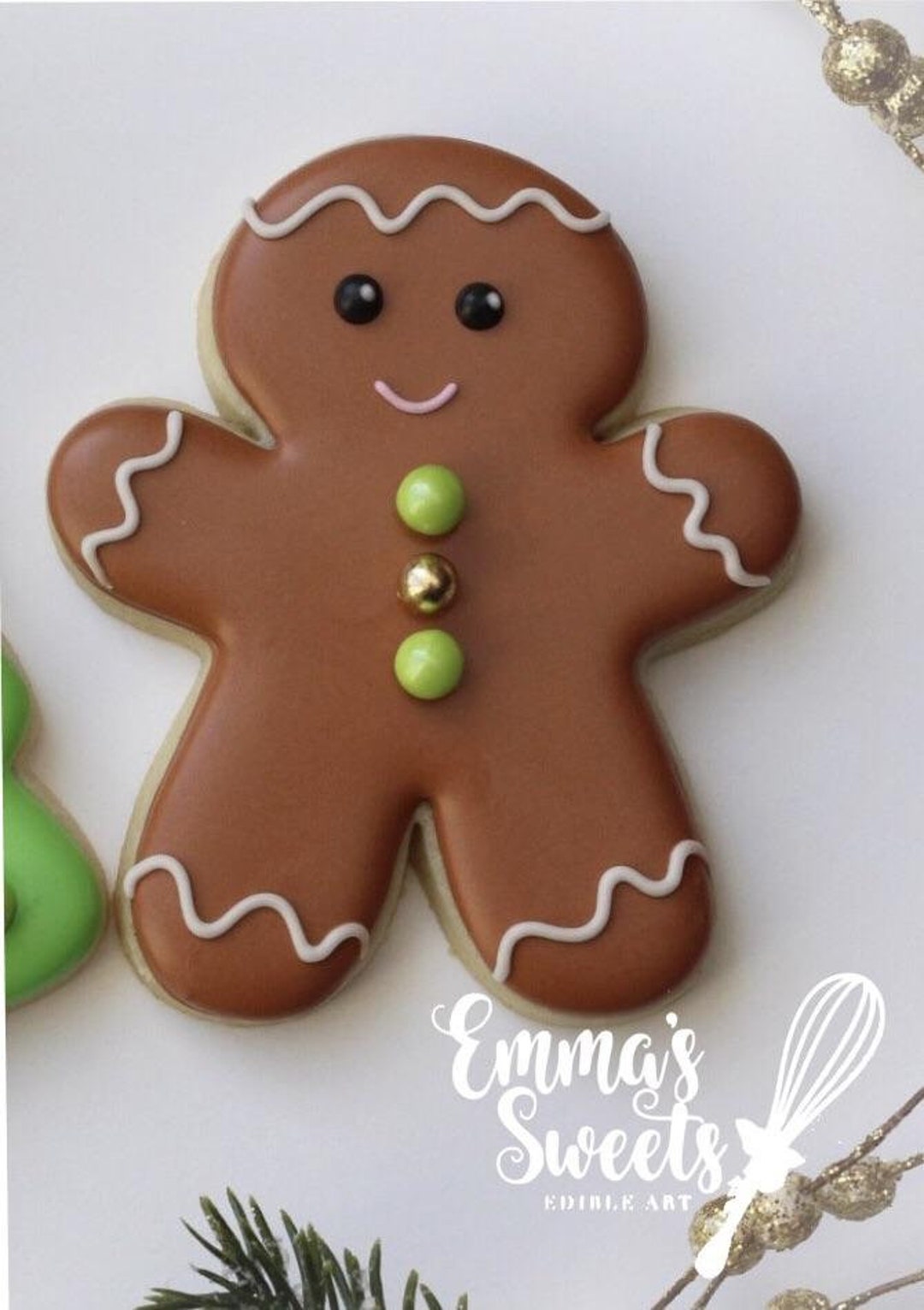 Gingerbread Man #2 Cookie Cutter - Etsy