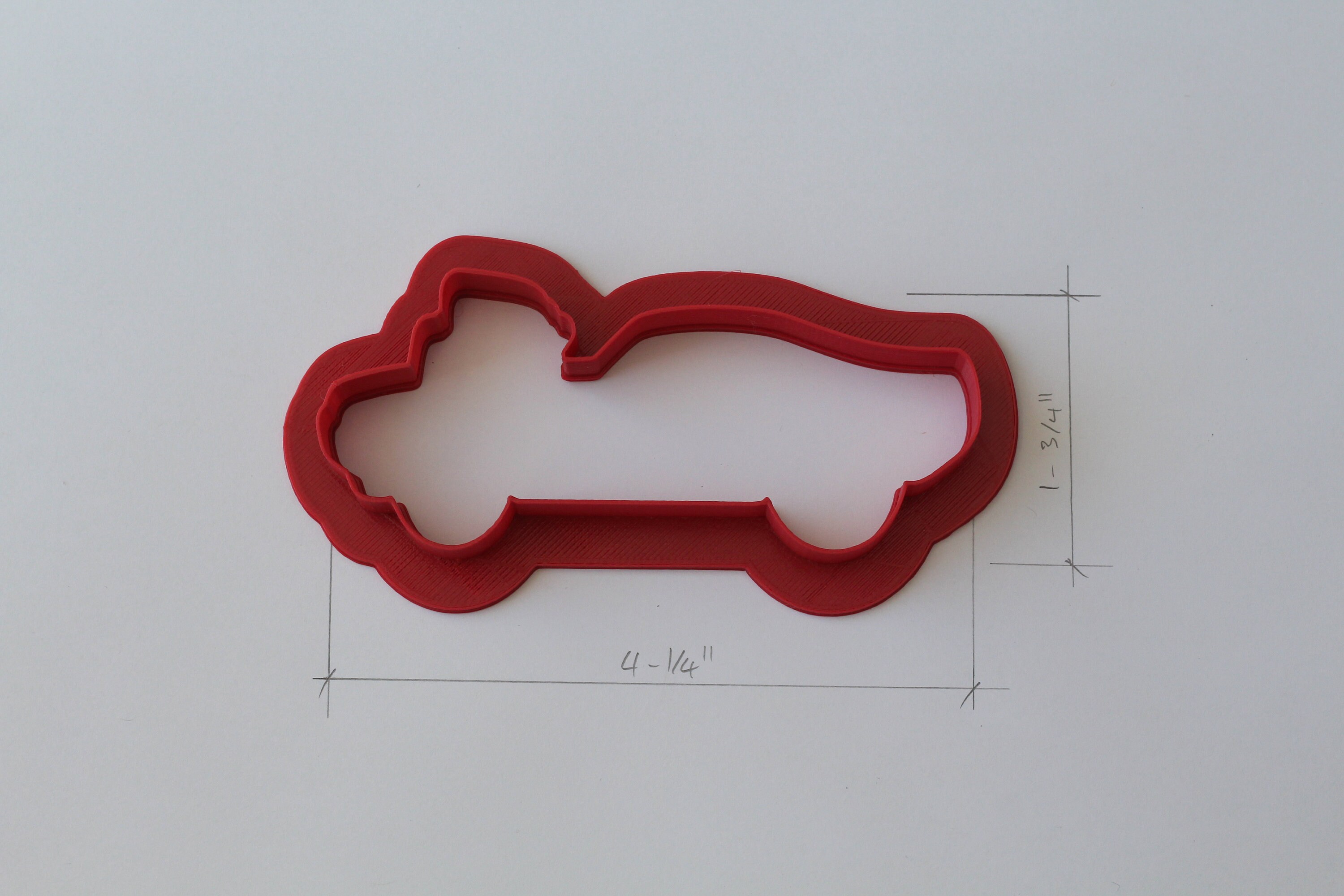 Sports Car Cookie Cutter - Etsy