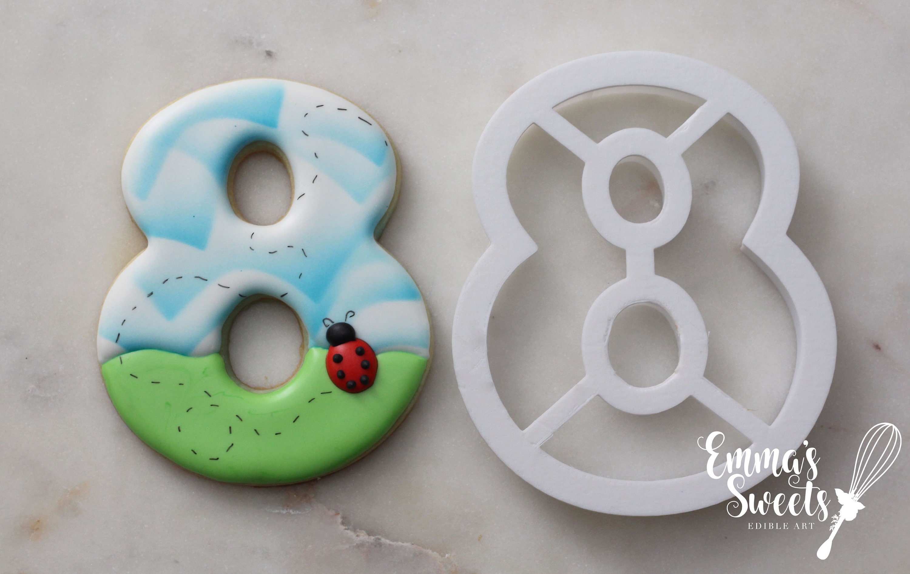 Chunky Number Cookie Cutter FULL SET | Etsy