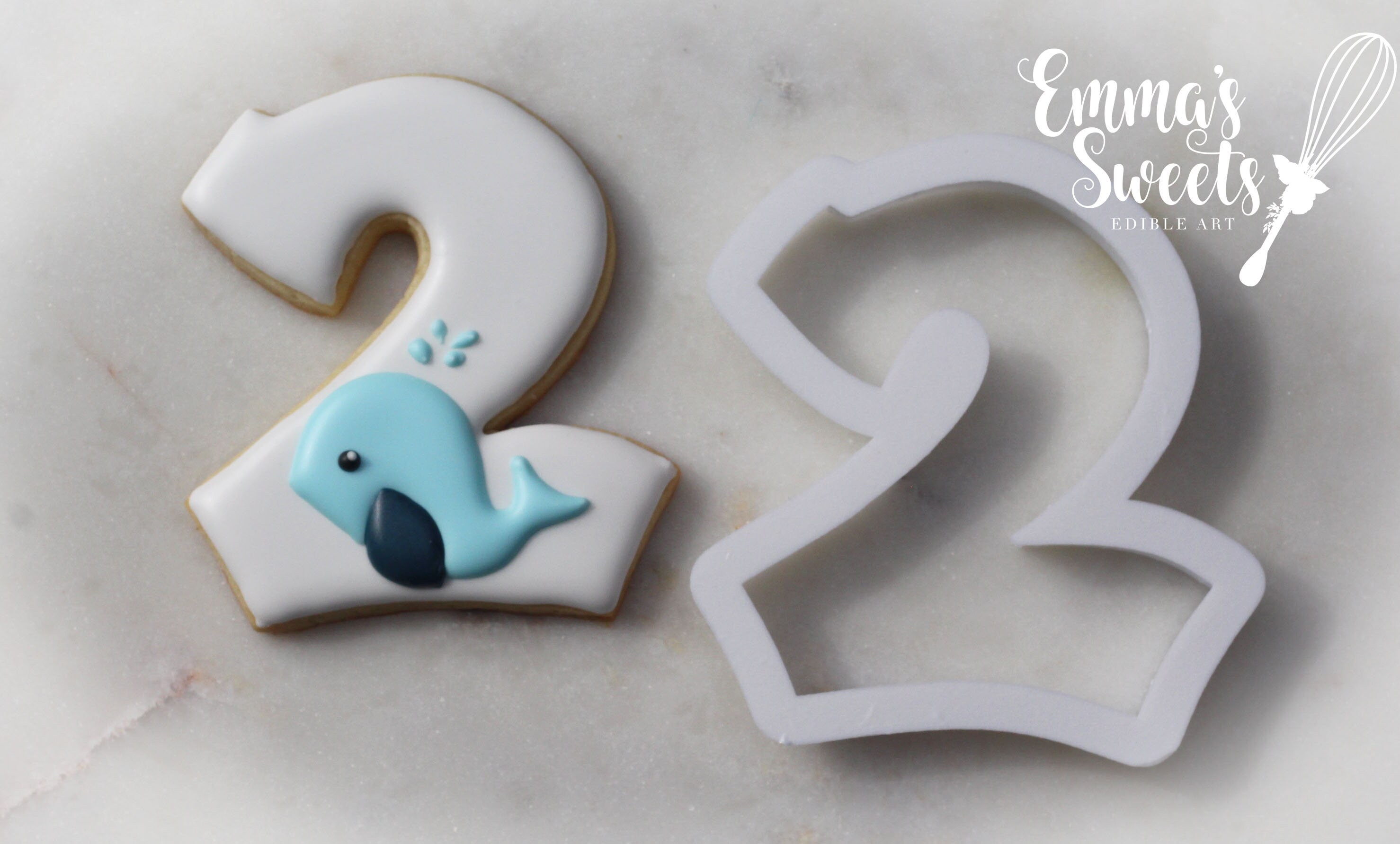 Chunky Number 2 Cookie Cutter - Etsy