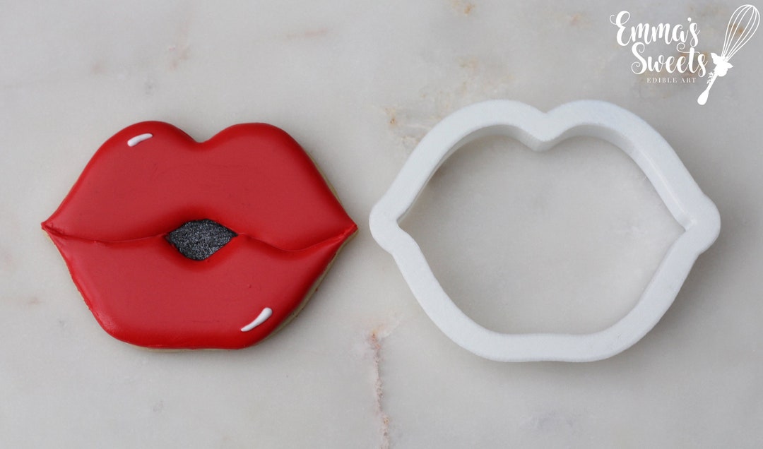Lips Cookie Cutter #1 - Etsy