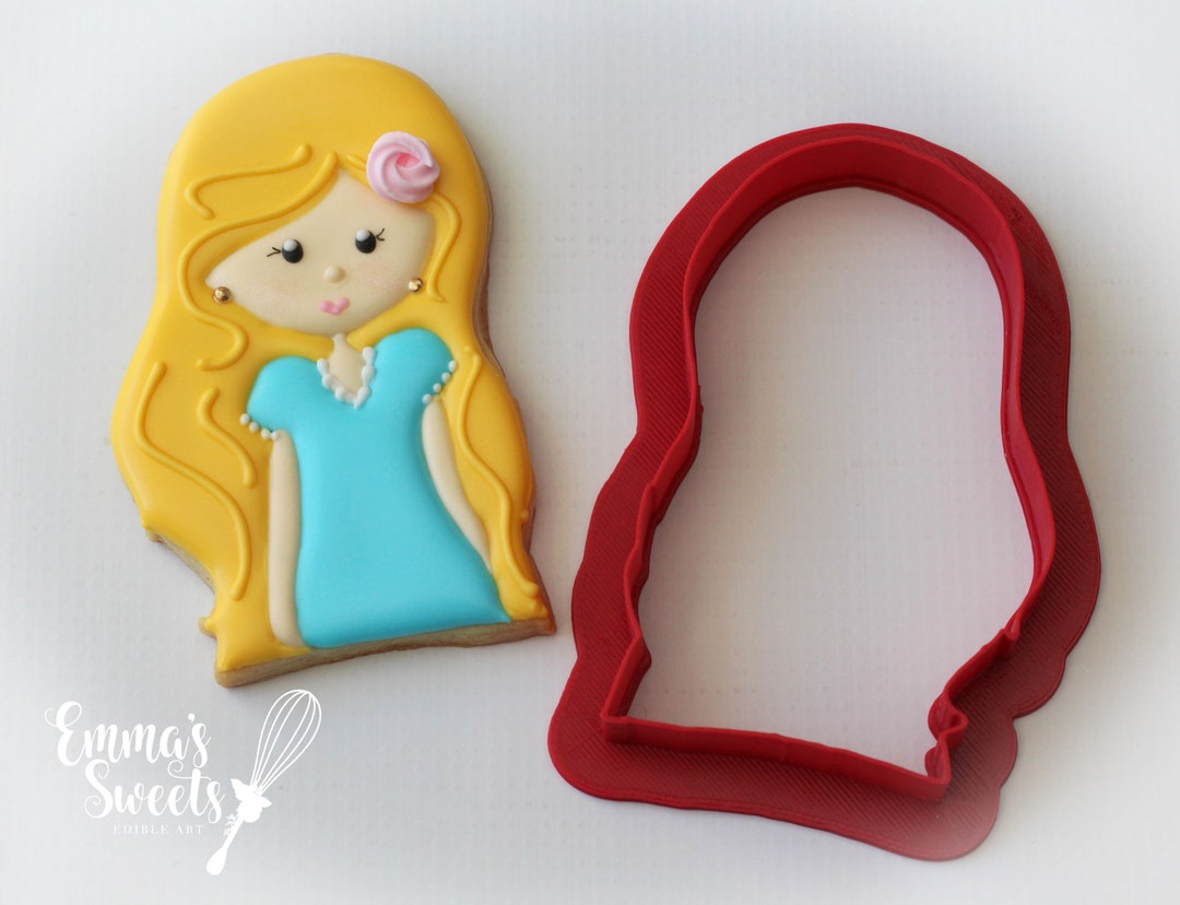 Cute Girl Cookie Cutter - Etsy