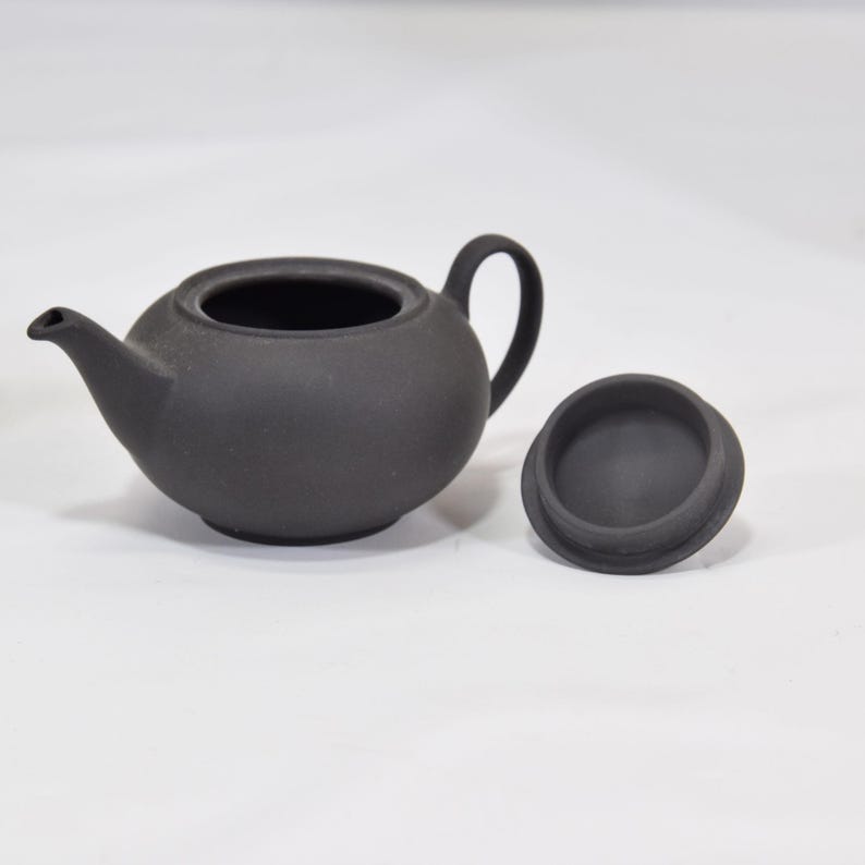 Gr 195 Wedgwood Miniature Black Basalt Tea Set - Etsy