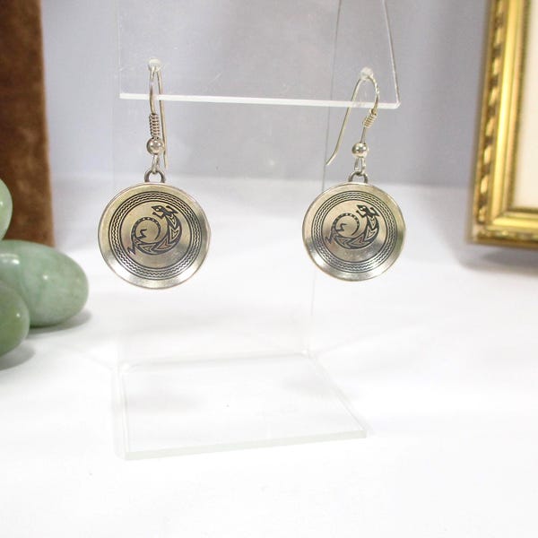 Vintage Hopi Earrings - Etsy