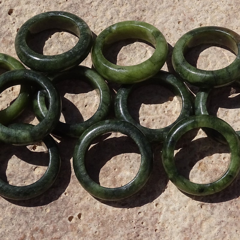 Jade Rings - Etsy