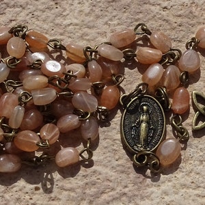 Irish Rosary Beads,celtic Rosary Beads,celtic Cross,gemstone Rosary ...