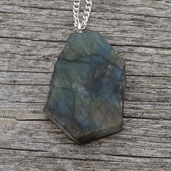 Spectrolite Necklace - Etsy