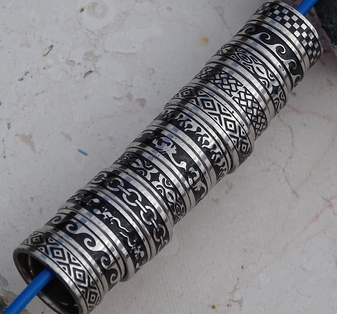 Stainless Steel Ring,blue Steel Ring,stainless Steel Band, Steel Finger ...