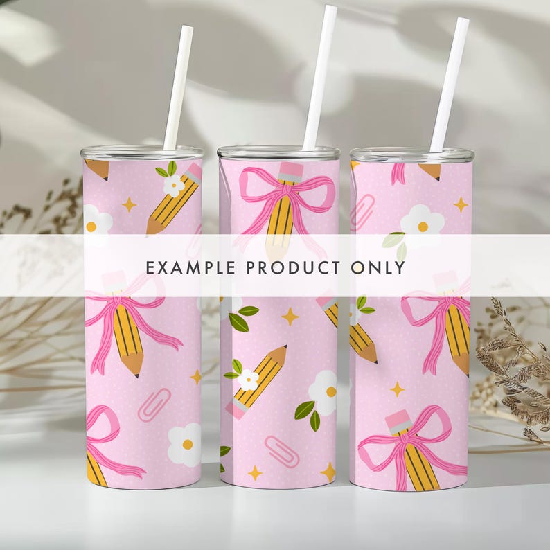 Girly Teacher Seamless Pattern, Coquette Teacher Digital Paper Download ...