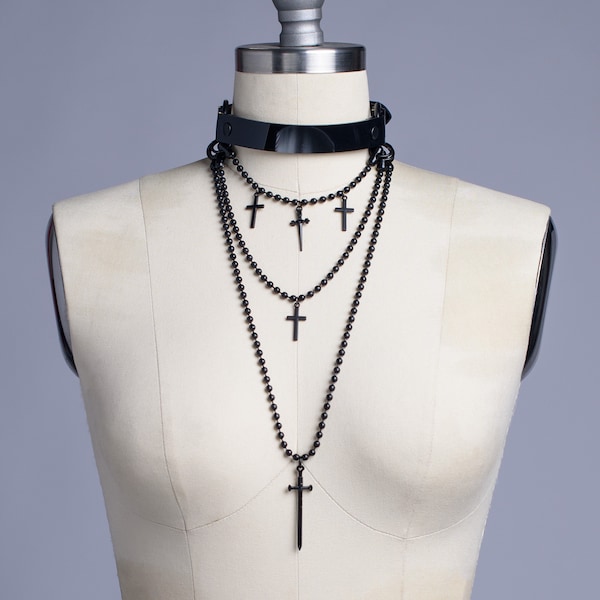Gothic Choker Necklace - Etsy