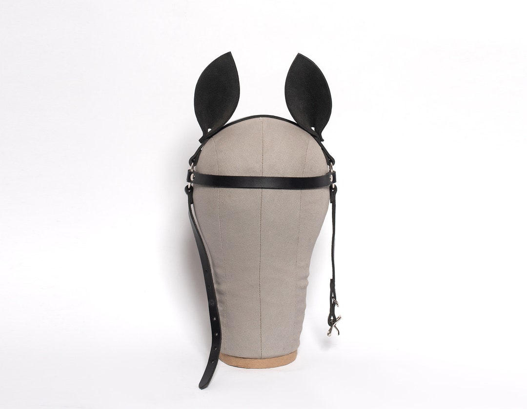 Harness Pony Ears - Horse Ears, Leather, Pvc Vinyl, Alternative Fashion ...