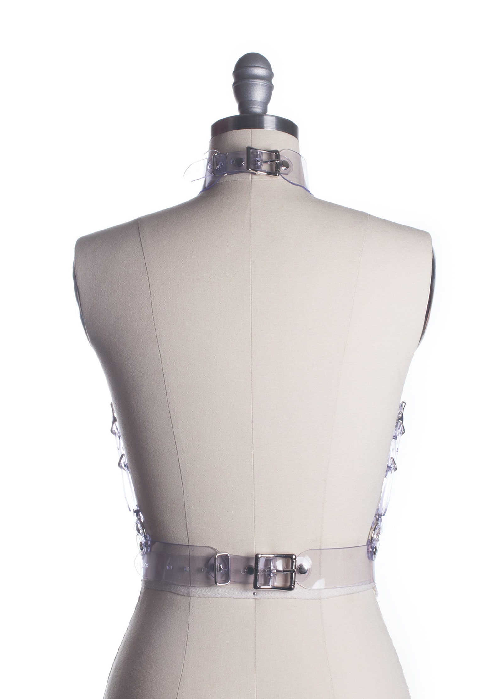 PALMER HARNESS Clear PVC Harness See Through Belt 90s - Etsy