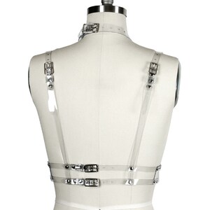 VERGE HARNESS - Clear PVC Harness - Underbust Vest Harness ...