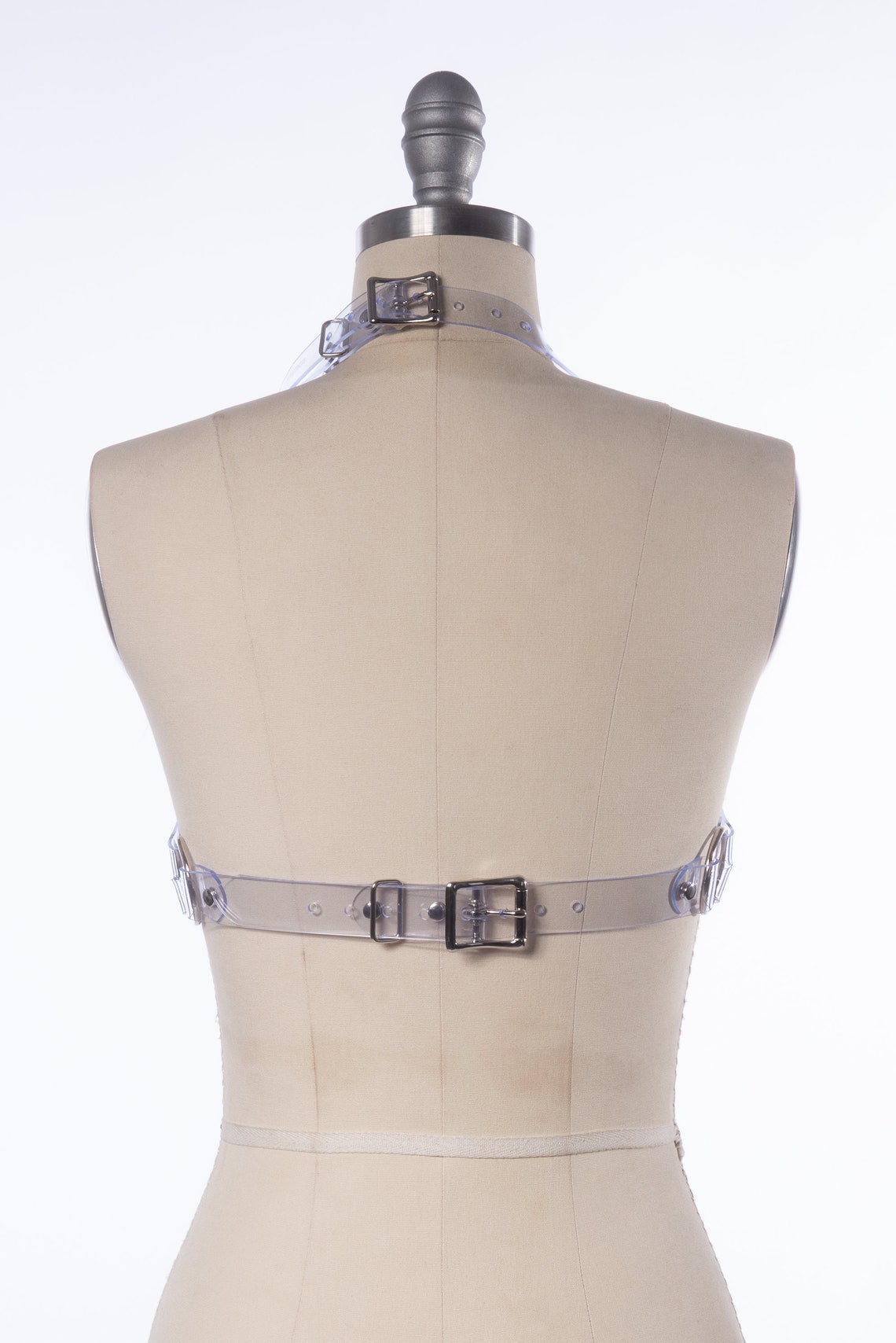 Heart Shaped Harness Cone Bra Pvc Halter Top Retro Bullet - Etsy