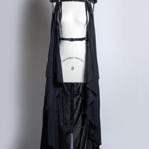 DRAPED CAPE HARNESS - Post Apocalyptic Harness Belt With Hood - Pvc or ...