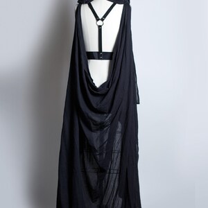 DRAPED CAPE HARNESS - Post Apocalyptic Harness Belt With Hood - Pvc or ...