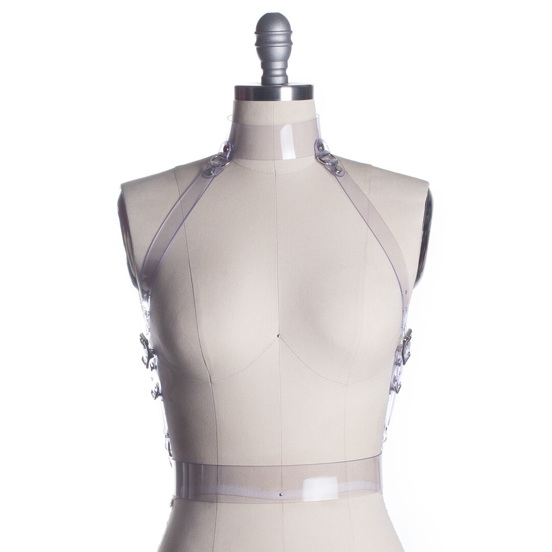 PALMER HARNESS - Clear PVC Harness - See Through Belt - 90s ...