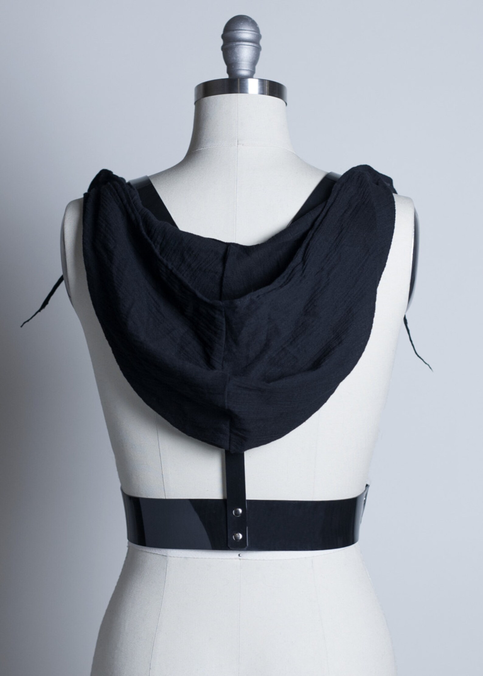 HOODED HARNESS Post Apocalyptic Harness Belt With Hood Pvc - Etsy