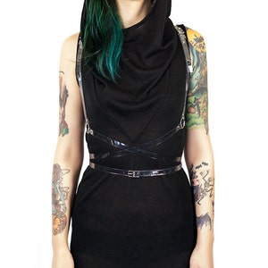 SPIRE HARNESS - Clear PVC Harness - Wraparound Harness - Body Harness ...