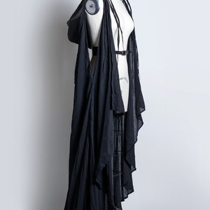 DRAPED CAPE HARNESS - Post Apocalyptic Harness Belt With Hood - Pvc or ...