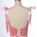Pink Marie Buckle Harness Bodice, Pastel Pvc Corset, Soft Girl ...
