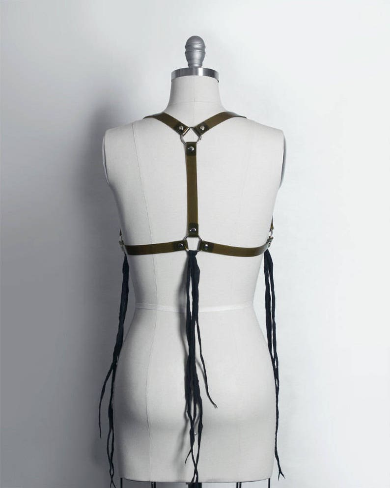 WRAITH UNDERBUST HARNESS Post Apocalyptic Harness Belt Pvc - Etsy