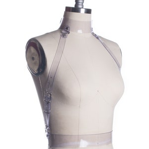 PALMER HARNESS - Clear PVC Harness - See Through Belt - 90s ...