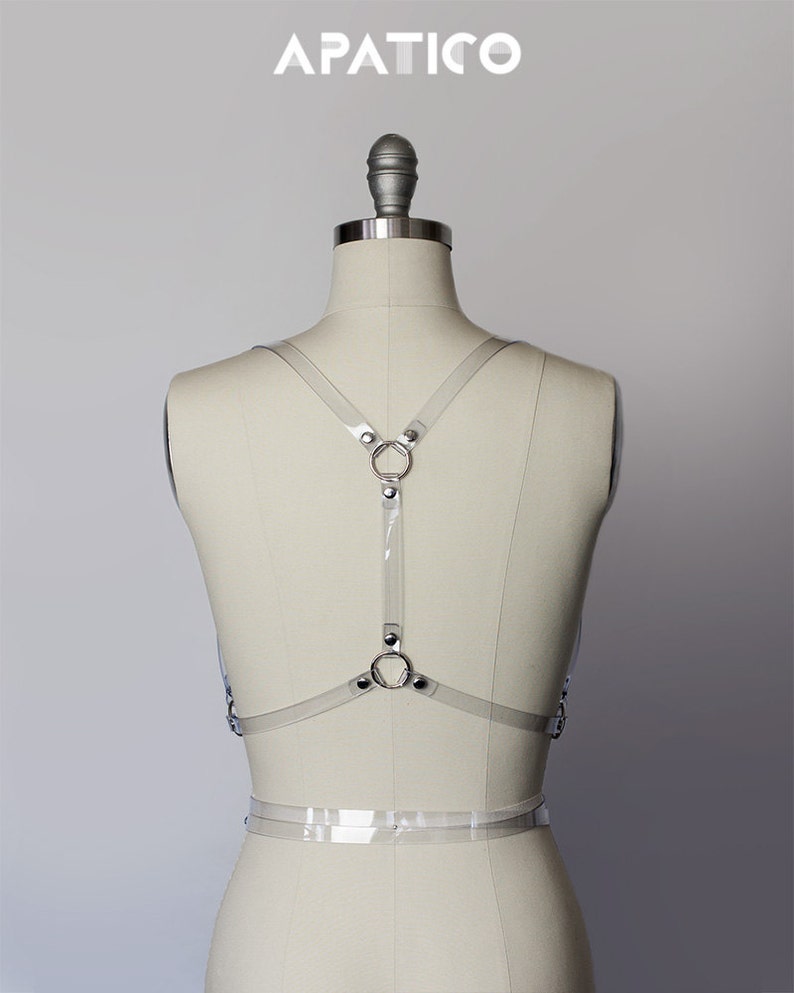 SPIRE HARNESS Clear PVC Harness Wraparound Harness Body - Etsy