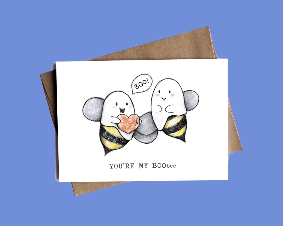 You're My Boo Greeting Card for Him Her I Love You - Etsy