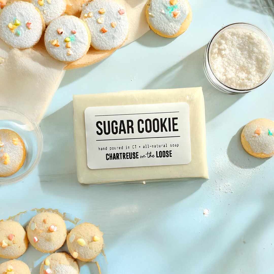 Sugar Cookie Soap Bar – All Natural Hand-poured Soap | Sweet Bakery ...