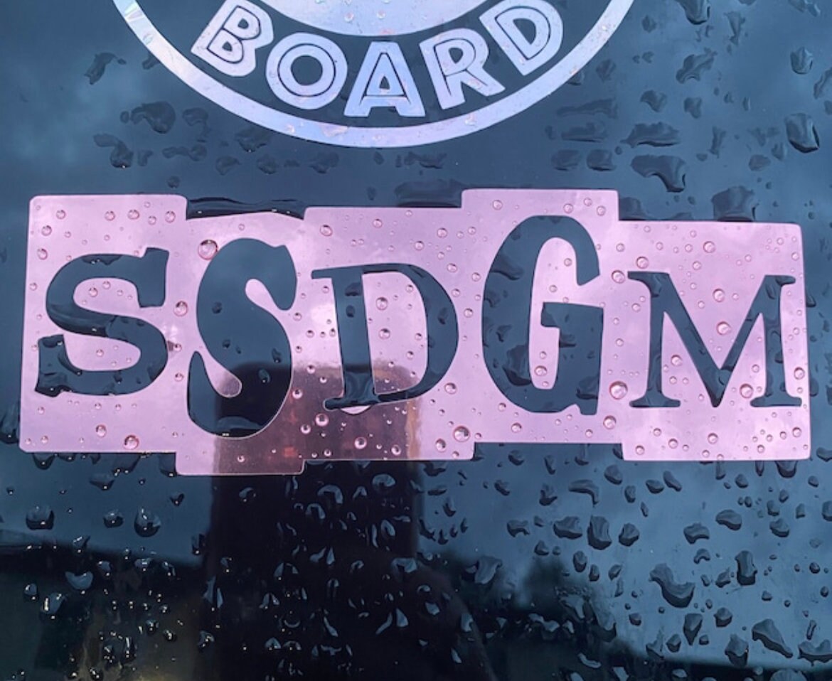 SSDGM Car Decal Large, MFM, My Favorite Murder, Laptop Decal, Laptop ...