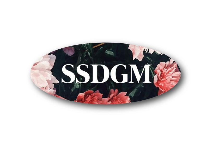 SSDGM Vinyl Sticker | My Favorite Murder Laptop Stickers, Stay Sexy Don ...