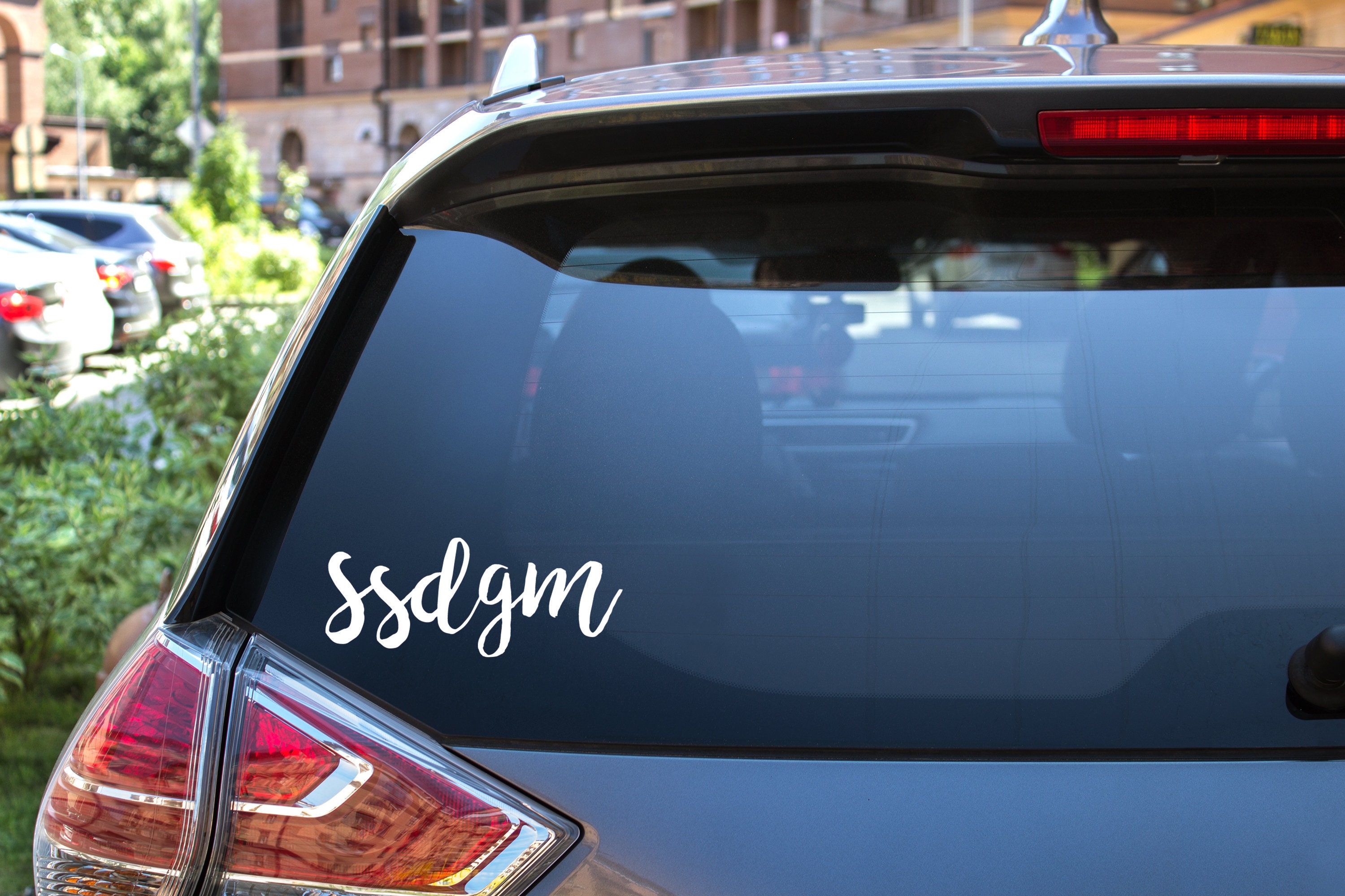 SSDGM Car Decal Large, MFM, My Favorite Murder, Laptop Decal, Laptop ...