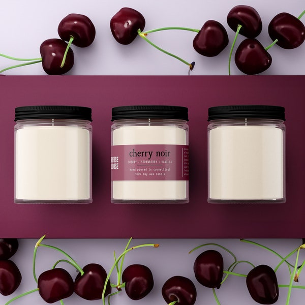 Cherry Candles - Etsy