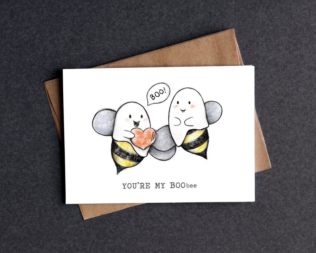 You're My Boo Greeting Card for Him Her I Love You Birthday Anniversary ...