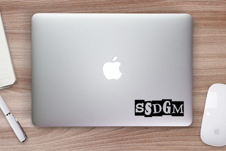 SSDGM Vinyl Sticker for Car, Laptop, Macbook, and More, Perfect Gift ...