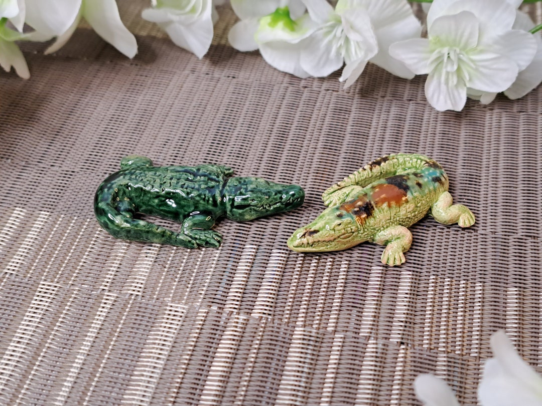 Ceramic Mini Alligators - Etsy