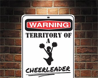 Cheerleader sign | Etsy