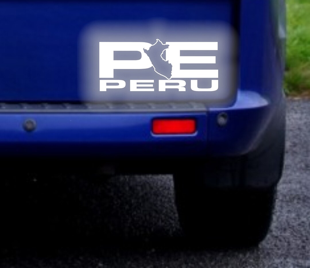 Peru PE Reflective Sticker Decal - Etsy